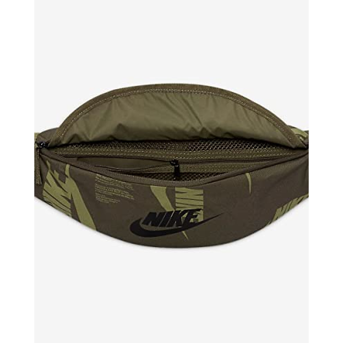 Nike Heritage Hip Pack (Medium Olive/Black, One Size),(DQ5930)