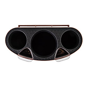 Minky Homecare Neoprene Styling Dock, Curling Iron and Hair Dryer Holder - Hair Tool Organizer Storage for Bathroom Countertop, Dresser - Rose Gold/Black