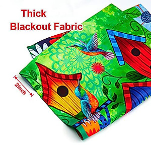 Welcome Spring Summer bird Outside Vertical Double Sided Garden flags for all seasons Cardinal Birdhouse, Bird Yard Flags for Outside…