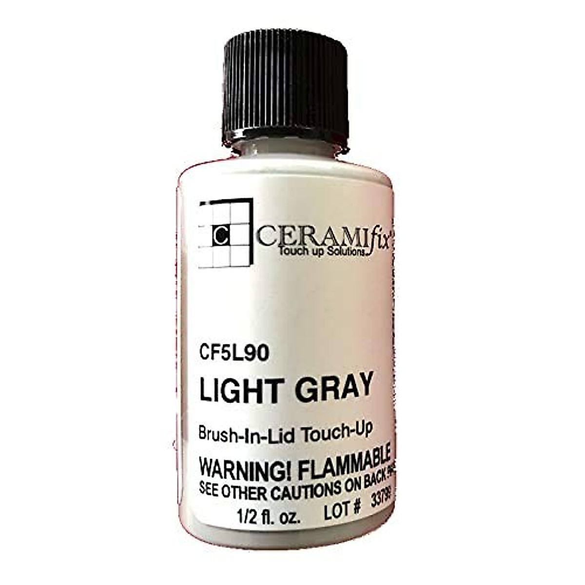 Ceramifix .5 oz Light Gray Touch up Paint for Tile, Appliances and More