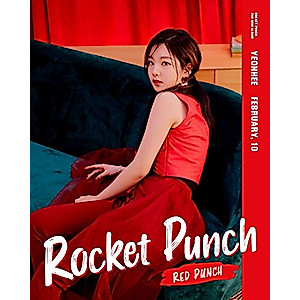 Rocket Punch 'Red Punch' 2nd Mini Album CD+80p Booklet+1p PhotoCard+1p Bookmark+1p Sticker+Pouch+Message PhotoCard SET+Tracking Kpop Sealed