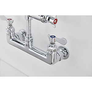 APLWY Brass 002713-40 Cold Side Handle Stem Assembly Replacement Fits All T&S Brass All Faucets, Blue, 1 Pcs