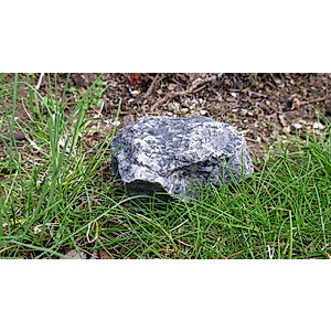 FingerLakes Hide-A-Spare Key Fake Rock - Looks, Feels & Weighs Like Real Stone - Safe for Gardens, Yards, Geocaching
