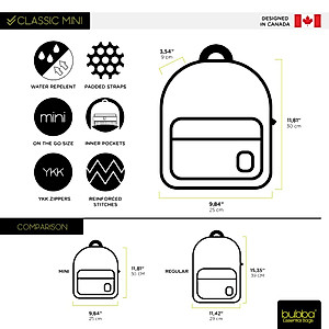 Bubba Bags Canadian Design Backpack Classic Mini Mirabella