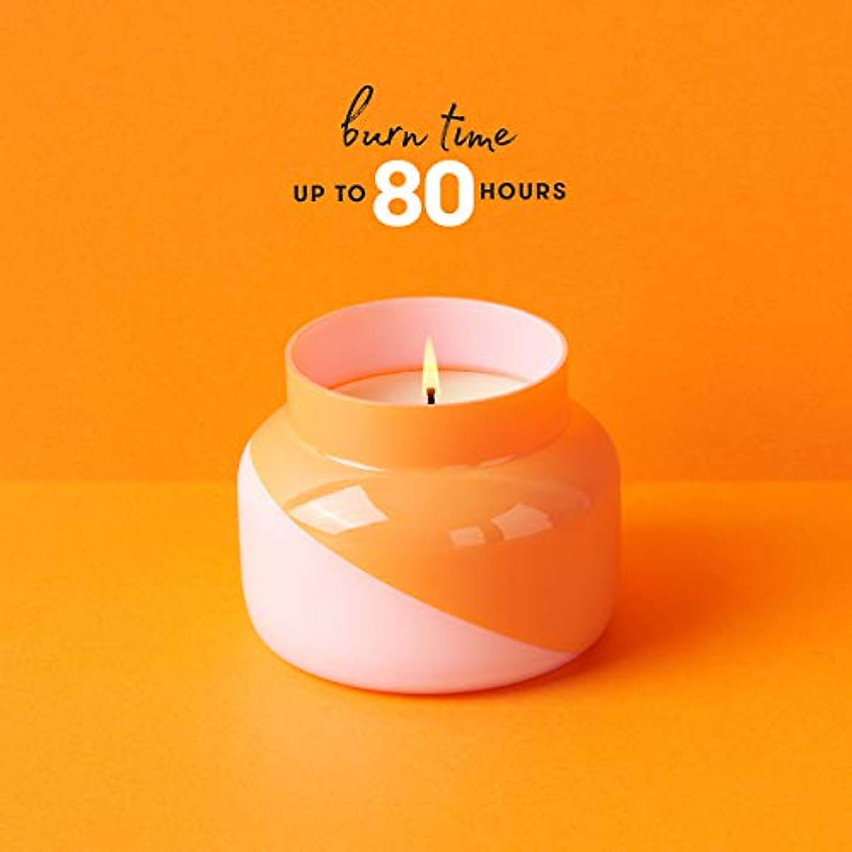 Capri Blue Volcano Candle - Dual Tone Signature Jar Candle - Luxury Aromatherapy Soy Candle - Sugared Citrus Scented Candle (19 Oz)