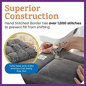 Pet Dreams Dog Crate Pad - Washable Kennel Mat, Crate Pads for Dog Cages, Non-Toxic, Flat Indoor Cat Bed, Fits iCrate 18, 24, 30, 36, 42, 48 Inches (Ivory, X Small, 18")