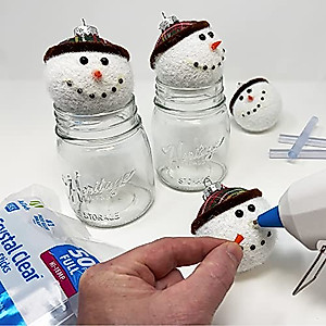 AdTech 220-145-5 4" Full Size Hot Glue Sticks, 4 inch, Clear