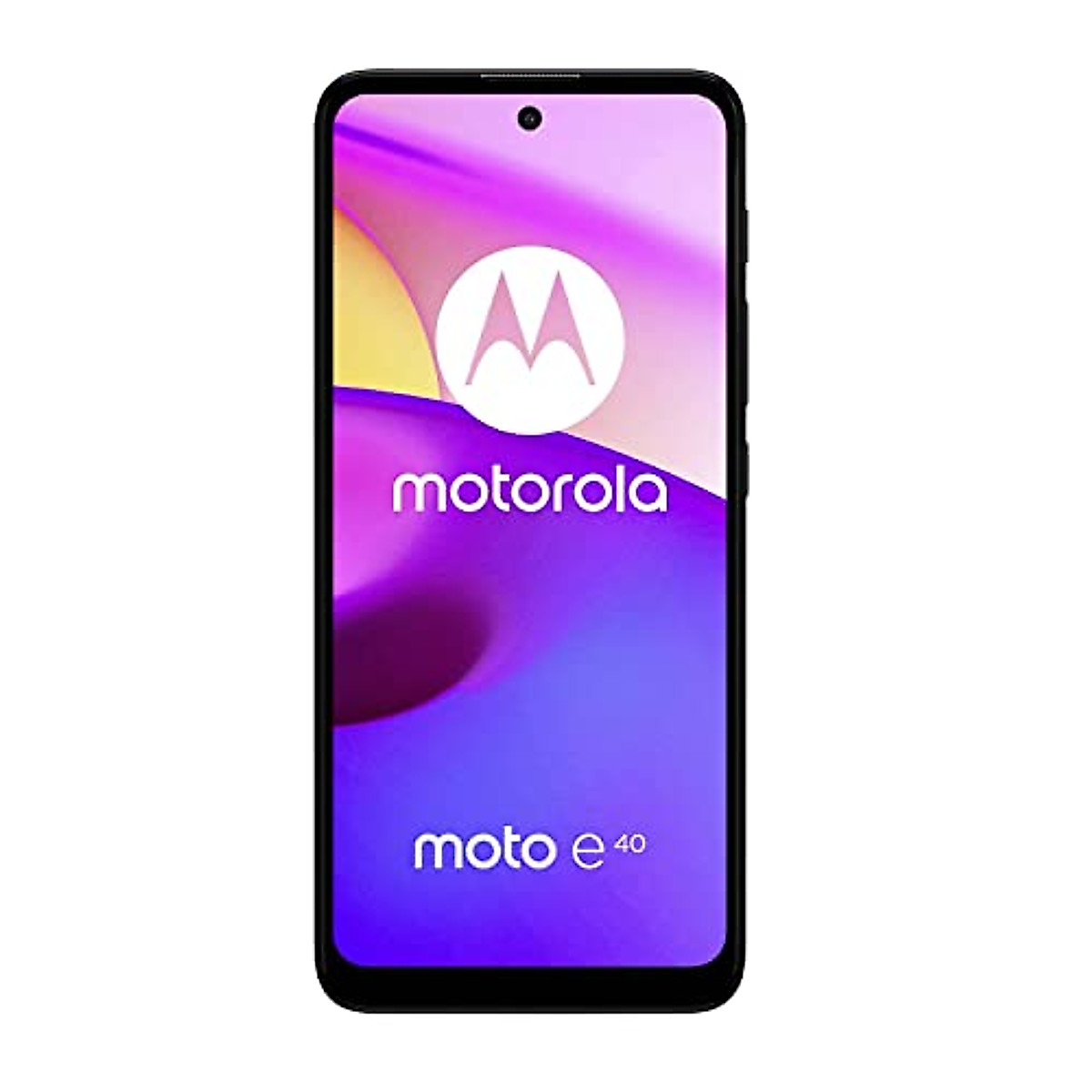 Motorola Moto e40 Dual-SIM 64GB ROM + 4GB RAM (GSM Only | No CDMA) Factory Unlocked 4G/LTE Smartphone (Black) - International Version