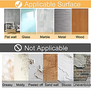 12-Sheet White Peel and Stick Wallpaper, Subway Tile 6''x12'' Self Adhesive Wall Tiles Waterproof PVC Stick on Backsplash Vinyl Decorative Tiles Stickers for Kitchen Bathroom