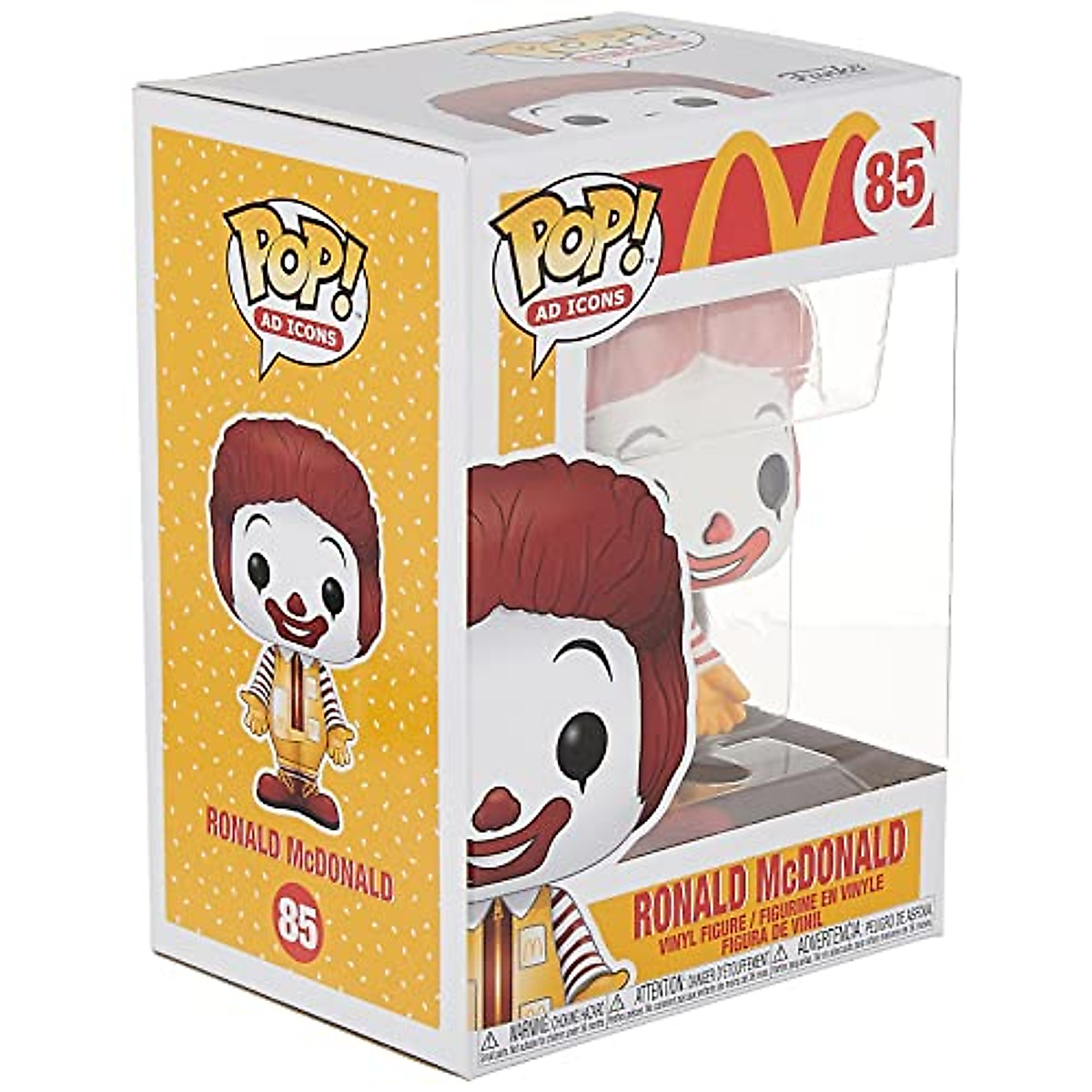 Funko Pop! Ad Icons: McDonald's - Ronald McDonald, Multicolor
