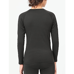 Rolimaka 3 Pack Boys' Girls' Compression Shirts Youth Long Sleeve Undershirt Sports Moisture Wicking Baselayer 3Black S