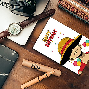 OJsensai Happy Birthday Card, Funny Birthday Card for Daughter Son, Bday Greeting Card for Him Her