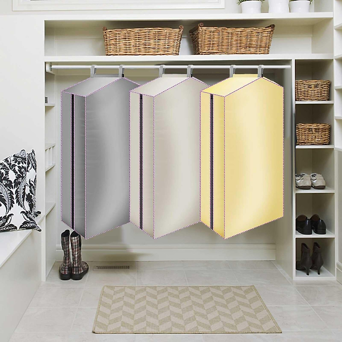 Attracting Portable Clothes Dryer Foldable Apartment Clothes Dryer,Cover for Dry Clothes,Travel Light Dryer,Quick Drying(Without Dryer)