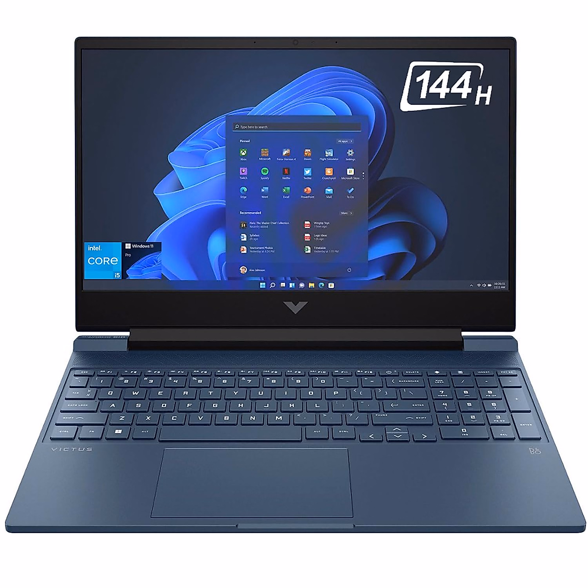 HP Victus Gaming Laptop, 15.6" FHD IPS 144Hz, 13th Gen Intel 8-Core i5-13420H Up to 4.60 GHz, GeForce RTX 3050 6GB, 32GB RAM, 2TB PCIe 4.0, Backlit Keyboard, WiFi 6, HDMI, USB-C, RJ45, Win 11 Pro