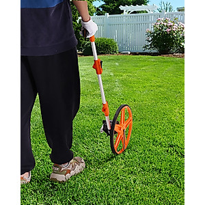 Measuring Wheel in Feet and Inches, 12in Foldable Measuring Wheels, with Cloth Handbag