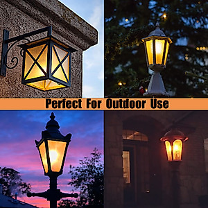 Venforze E12 Flame Bulbs 6 Pack, 3 Mode LED Candelabra Flame Light Bulb 1.2 Watt Warm White Chandelier Flame Bulbs,1800k Candle Light Bulbs, Flame Tip for Christmas Party Decorations