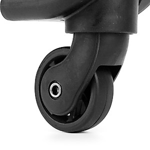 Luggage Wheels Replacement Kit, Spinner 360 Degree Wheel for Travel, Suitcase Plastic Repair Wheel Set, Mute Casters Pack of 2