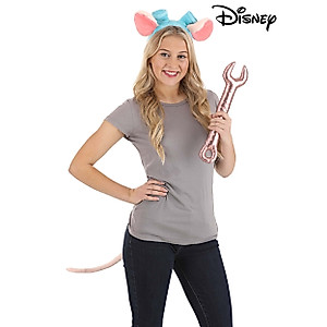 Fun Costumes Rescue Rangers Gadget Costume Kit - Headband, Tail, and Wrench Accessories Standard