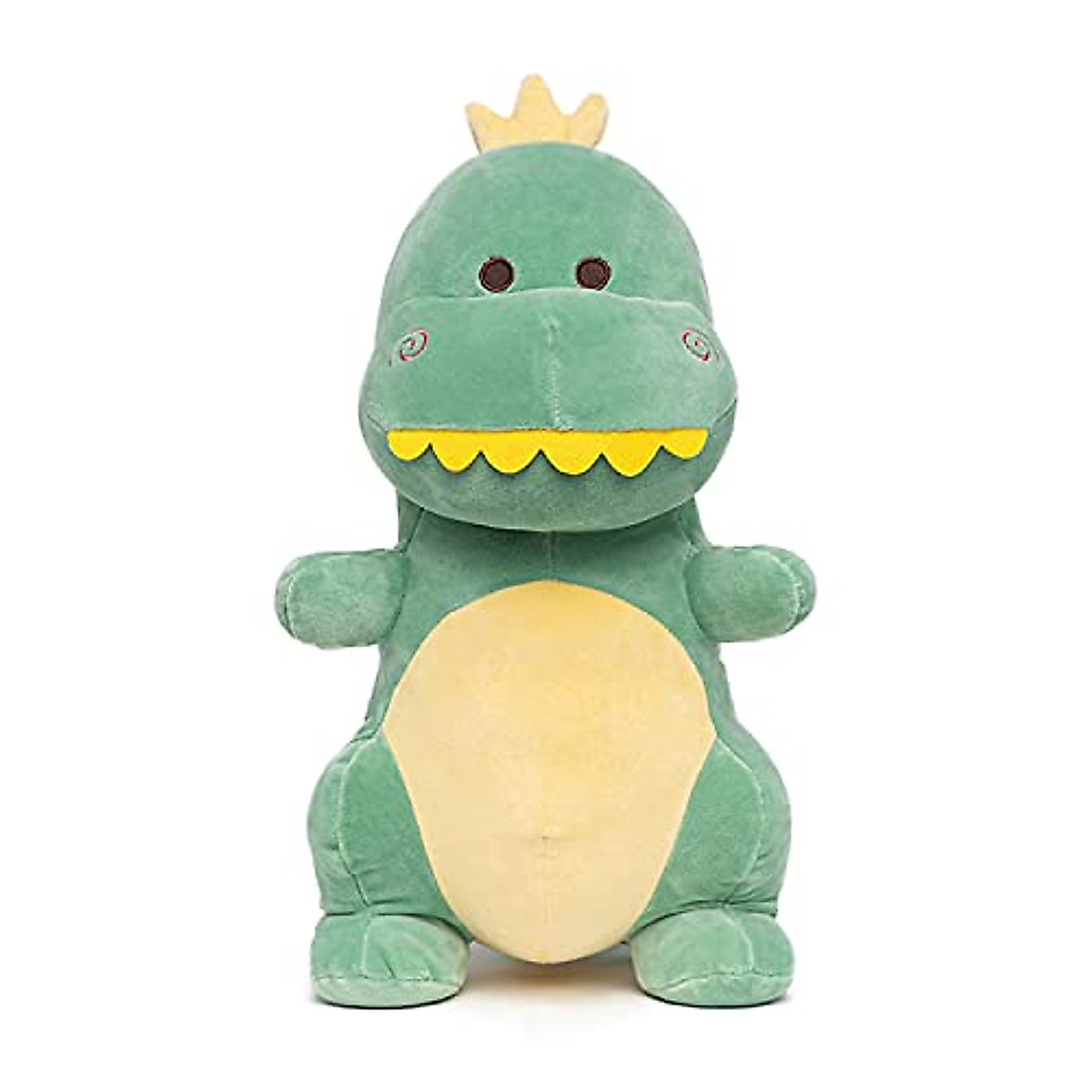 Adorlynetty Dinosaur Stuffed Animal,12“ Cute Stuffed Dinosaur Plush Soft Dino Plush Dinosaur Plushie Toys for Boys Girls Baby Kids (Green)