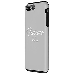 iPhone 7 Plus/8 Plus Mrs. VELEZ personalized engagment announcment Case