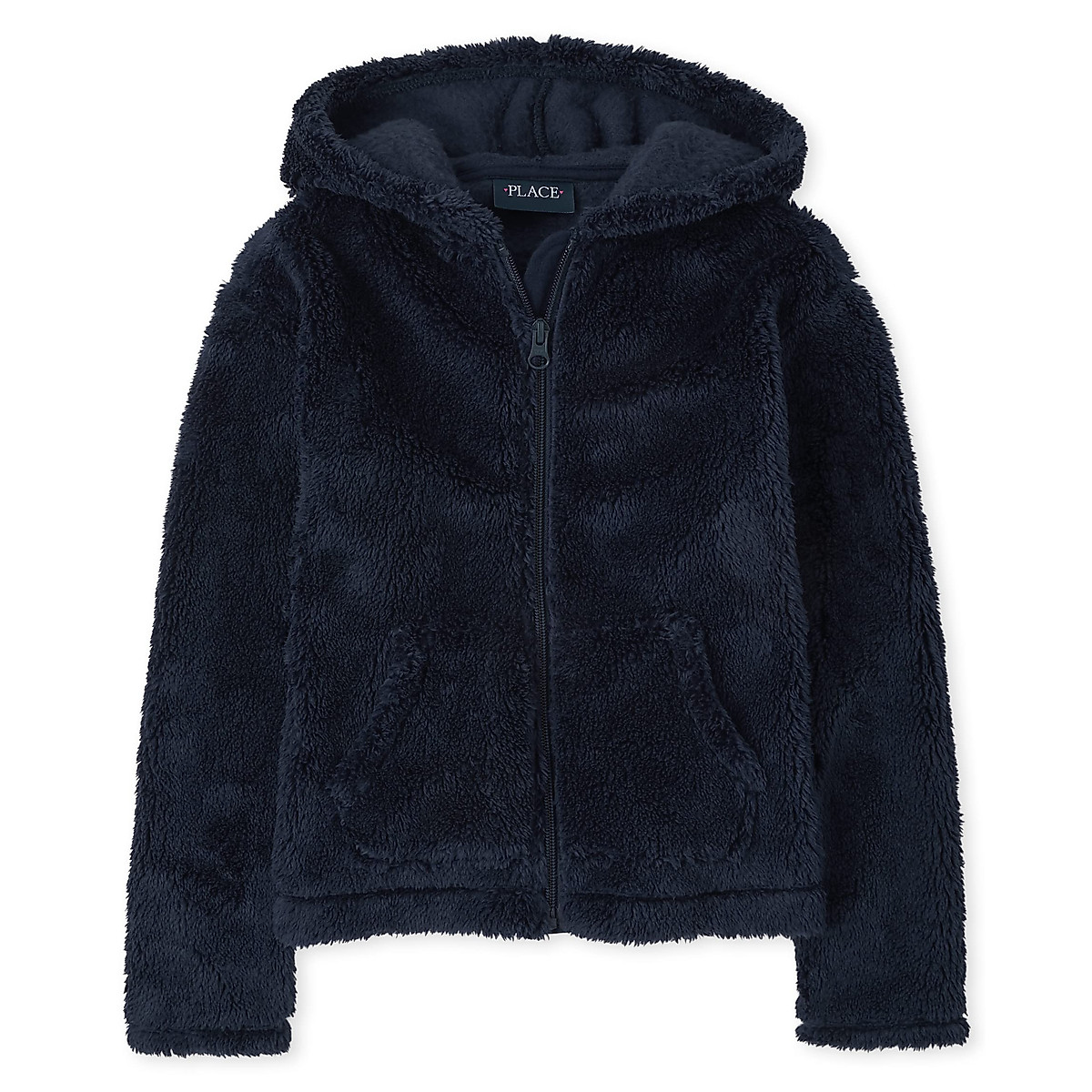 The Children's PlaceThe Children's Place Girls Long Sleeve Sherpa HoodieTIDALXLarge (14)