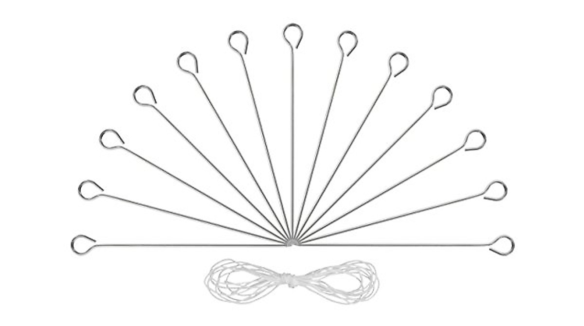 Ram-Pro Poultry Lacing Kit with Stainless Steel Skewers - Perfect for ...