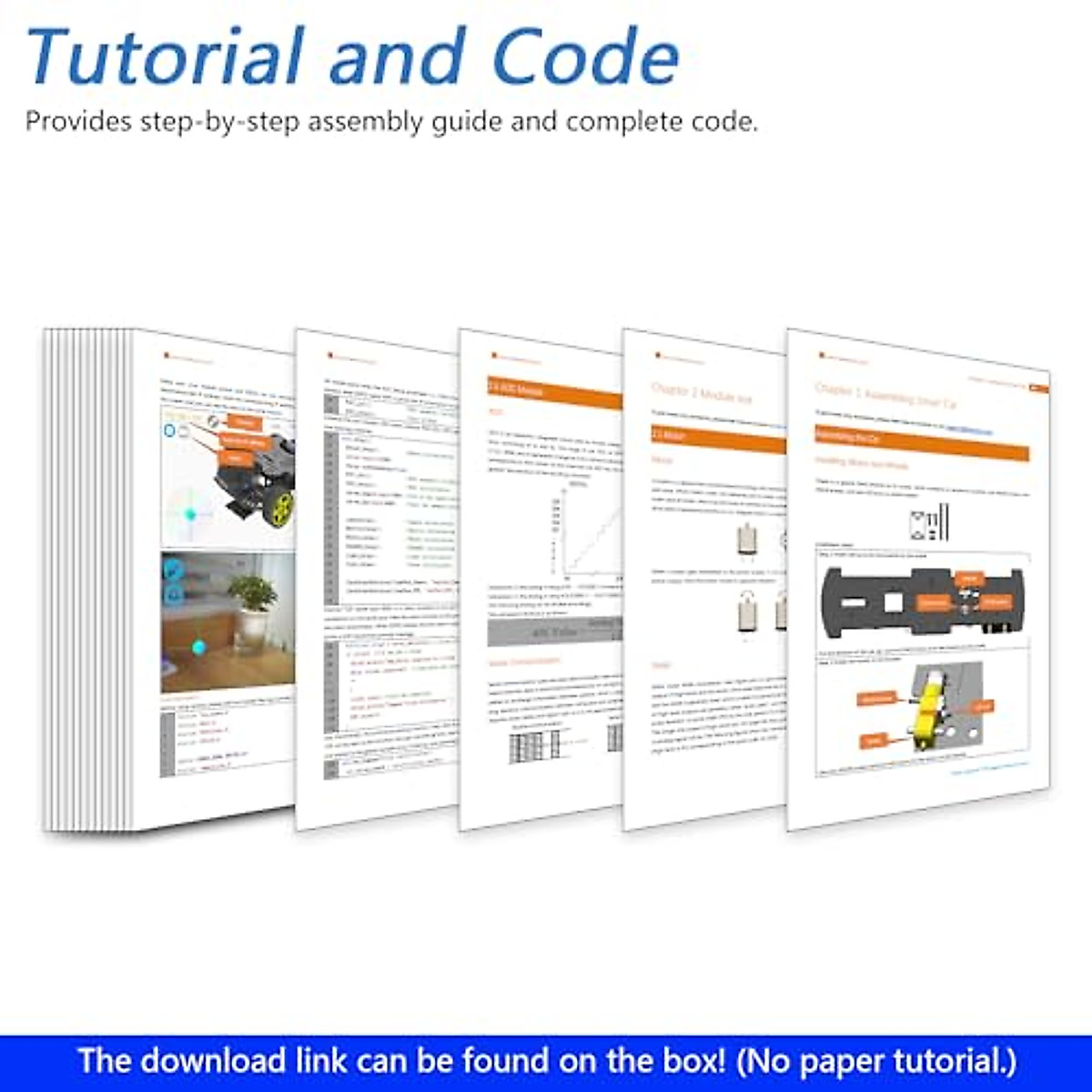 FREENOVE 4WD Car Kit for ESP32-WROVER CAM (Included), Dual-core 32-bit 240 MHz Microcontroller, Camera, Dot Matrix, Obstacle Avoidance, Line Tracking, Light Tracing, Colorful Light, App