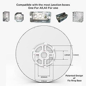 TALOYA Upgraded Flush Mount LED Ceiling Light Fixture Dimmable 3 Color in One(3000K/4000K/6500K) Black 12inch 20W=200W for Laundry Room Balcony