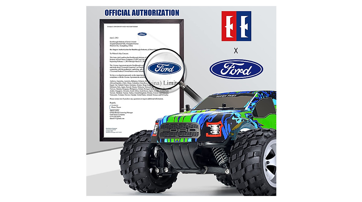 Ford Raptor F150 RC Car | 20km/h 4WD Off-Road Truck for Kids