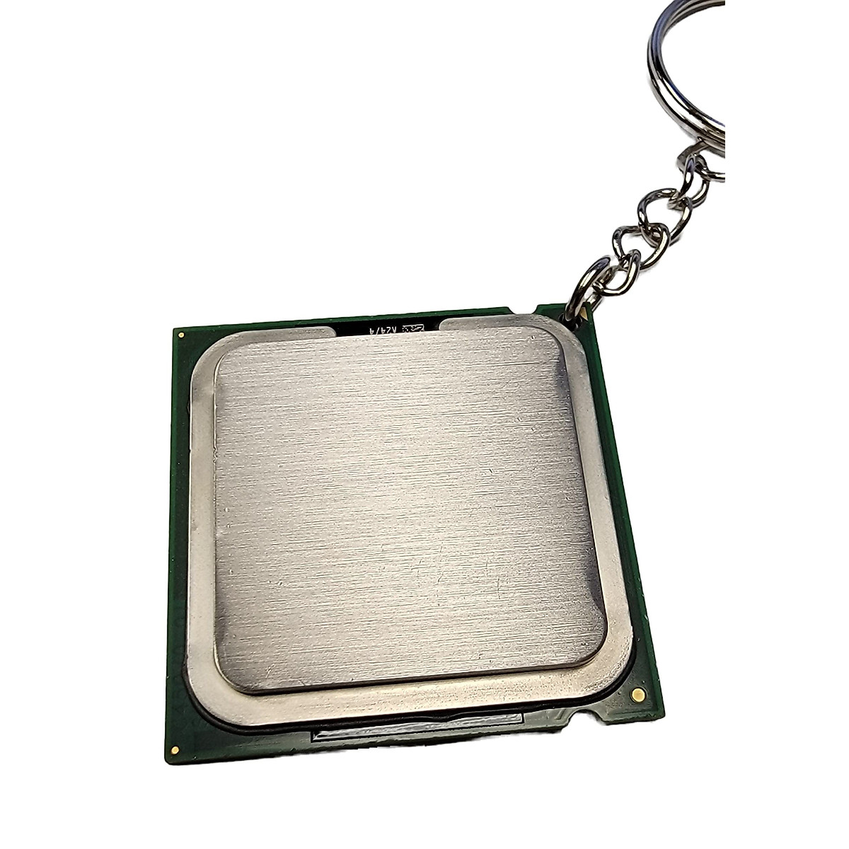 TekJuic The Ultimate Geek Accessory - Recycled CPU Processor Keychain Made from Reclaimed Computer Parts