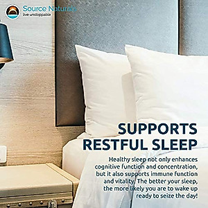 Source Naturals Melatonin, Dietary Supplement That Supports Sleep* 5 mg - 200 Orange Flavored Lozenges