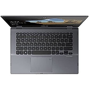 ASUS Vivobook Flip 14" FHD 2-in-1 Touchscreen Laptop | Intel Core i3-8145U up to 3.9GHz | 8GB DDR4 | 256GB SSD | Webcam | Bluetooth | HDMI | Windows 10 Home S | TWE Bundle