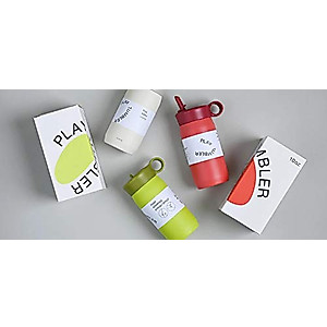 KINTO 20371 Stainless Steel Play Tumbler, White, 10.1 fl oz (300 ml)