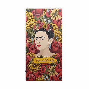 Head Case Designs Officially Licensed Frida Kahlo Portrait Pattern Floral Vinyl Sticker Gaming Skin Decal Cover Compatible With Xbox Series X Console and Controller Bundle