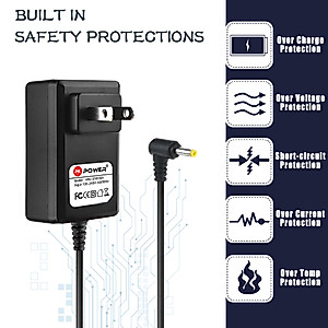 PKPOWER 5V AC Adapter for Tascam PS-P520 DP-008EX DP-006 DP-004 DR-1 DR-07 GT-R1 MP-BT1 MP-GT1 CD-BT2 CD-GT2 CD-VT2 Kodak Easyshare M853 M883 M753 M341 M340 Zi8 Camera Power Charger