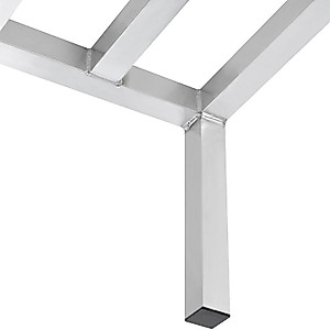 Global Industrial Aluminum Dunnage Rack 24"W x 18"D x 8"H