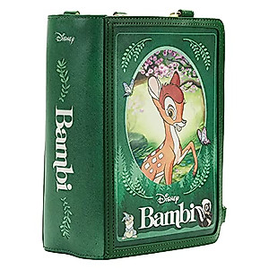 Loungefly Disney Bambi Book Convertible Crossbody Bag