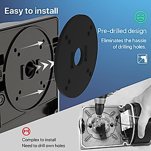 HYPERLITE LED Wall Pack 30W: 2Pack 3600lm 5000K Wall Pack LED Exterior Light, LED Wall Pack Light with Dusk to Dawn Photocell for House, Garage, Door, Yard, Porch, Home, Patio, Deck