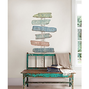 WallPops DWPK2174 Beach Bound Wall Art Kit, Blue