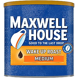 Maxwell House Wake Up Roast Medium Roast Ground Coffee (30.65 oz Canister)