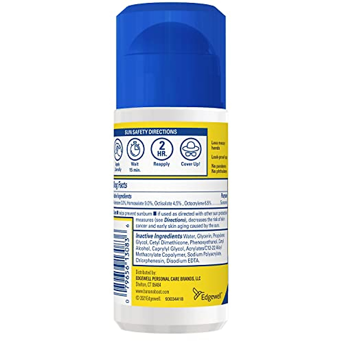 Banana Boat Kids Sport Sunscreen Roll On Lotion SPF 60, 2.5oz | Travel Size Sunscreen for Kids, Kids Roll On Sunscreen, Kids Sunblock, Travel Sunscreen, Sunscreen Stick, Kids Sunscreen SPF 60, 2.5oz