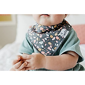 Copper Pearl Baby Bandana Drool Bibs for Drooling and Teething 4 Pack Gift Set “Zella