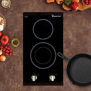 Magic Chef MCSCTE12BG1 12 Electric Cooktop
