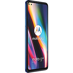 Moto G Plus 5G Dual-SIM 128GB ROM + 4GB RAM (GSM Only | No CDMA) Factory Unlocked Android Smartphone (Surfing Blue) - International Version