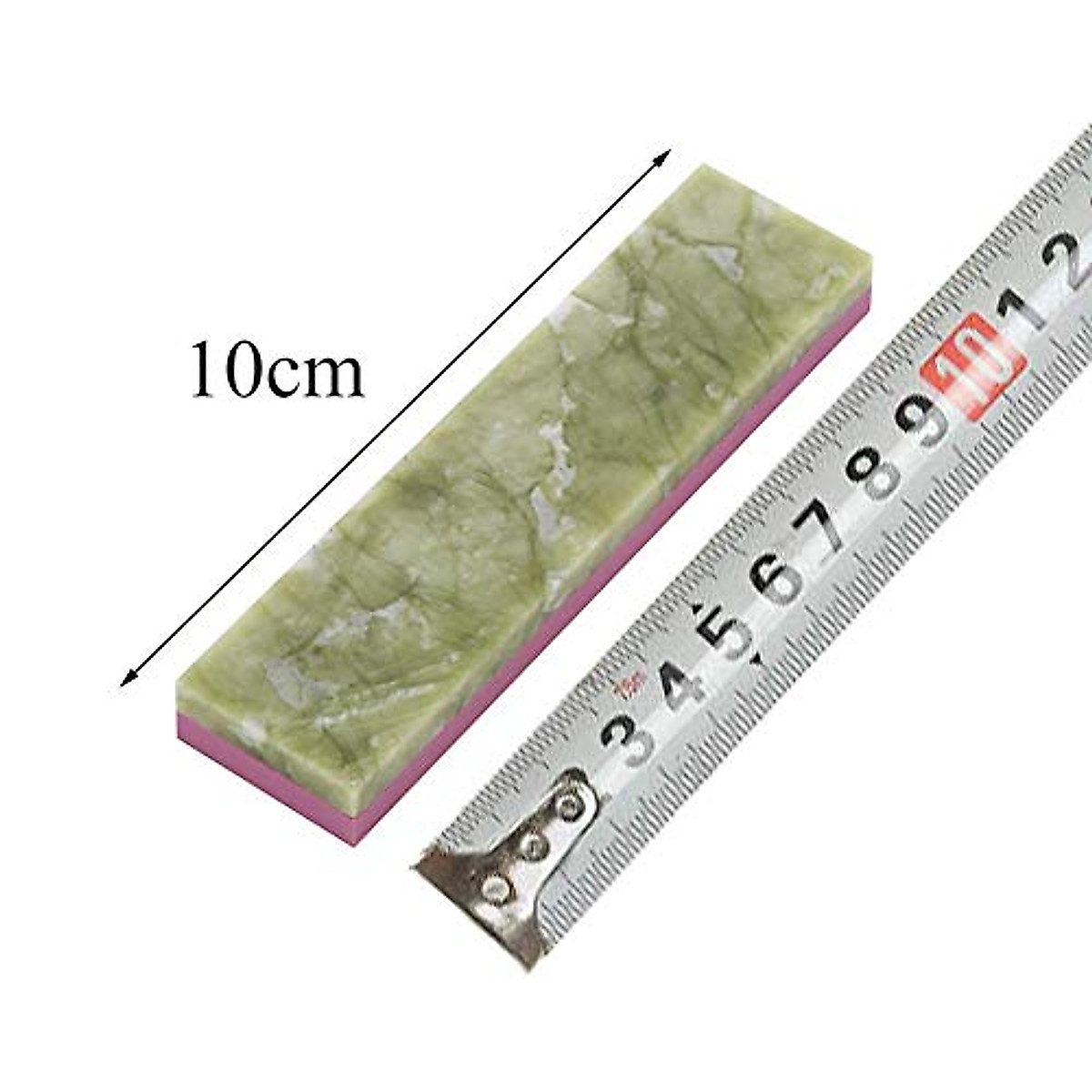 Knife Sharpening Stone,3000/10000 Whetstone Polishing Sharpener Stone for Kitchen Knife Tool (Green)