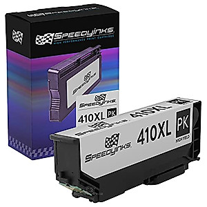Speedy Inks Remanufactured Ink Cartridge Replacement for Epson 410XL High Yield (Photo Black)