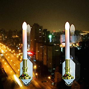 guizhoujiufu Outdoor Lighting Lamps Solar Candle Light Waterproof Outdoor Candle Light Garden Hanging Light Indoor Home Decoration Candle Landscape Light