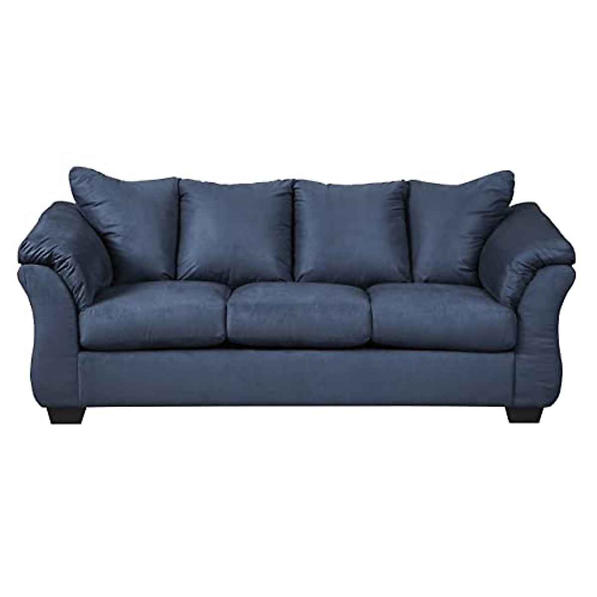 Signature Design by Ashley Darcy Casual Plush Sofa, Dark Blue