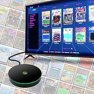 Legends Core, Plug and Play Arcade Game Console, Home Arcade, Classic Retro Video Games, 100 Licensed Genre-Defining Arcade & Console Games, Includes Action Fighting Puzzle Sports & More, WiFi, HDMI