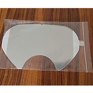 HemeiSDXX SDXX 6885 protective film LENS COVER for 6800 Respirator 25pack